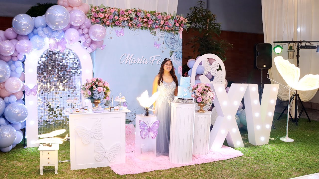 15 AÑOS DE MARIA FÉ - CASA 'REYNA' LA MOLINA - YouTube