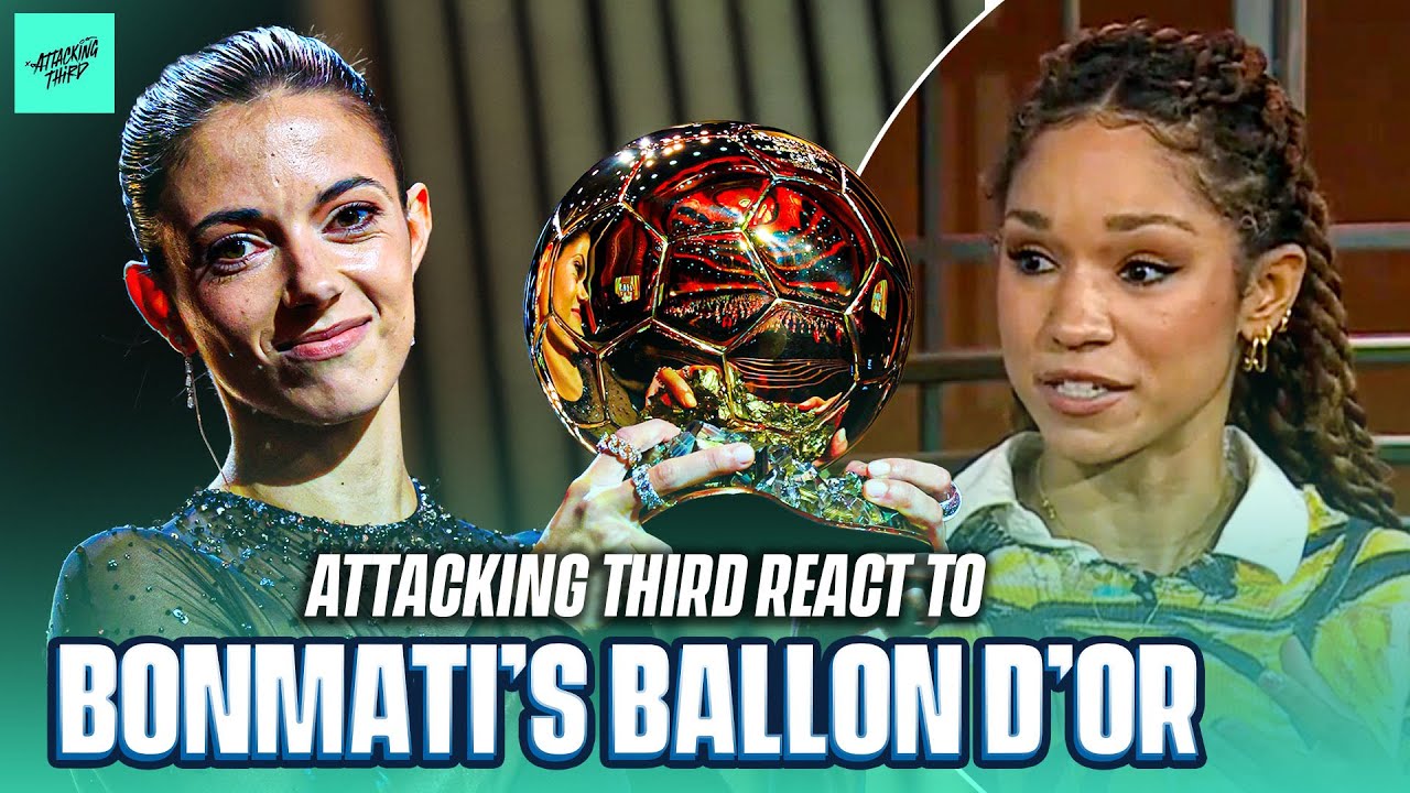 Lisa Carlin and Darian Jenkins react to Bonmati's Ballon d'Or ...