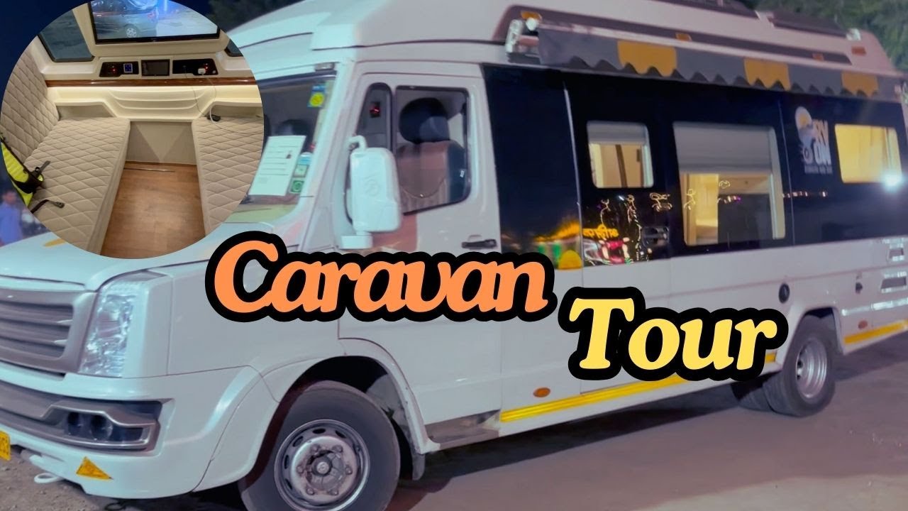 My Caravan Tour | Force Tempo Traveller Motorhome - YouTube