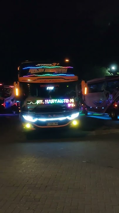 Basuri PO Haryanto Raja Salman Keluar Terminal Jati Kudus - YouTube