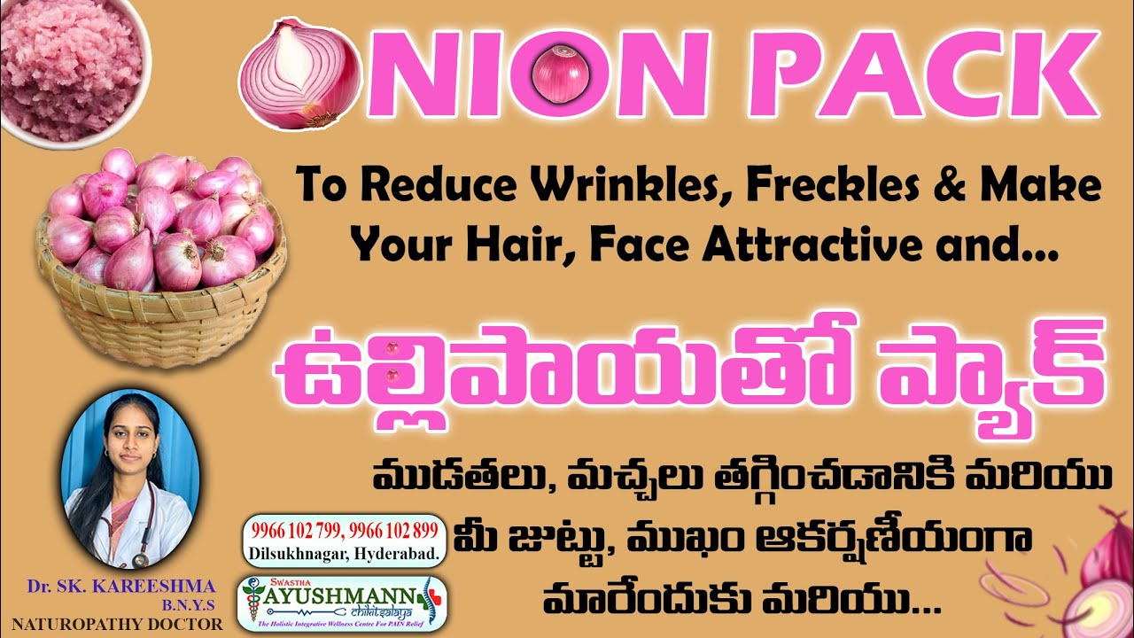 Onion Packs Explained: How They Heal at Hyderabad’s Best Naturopathy ...