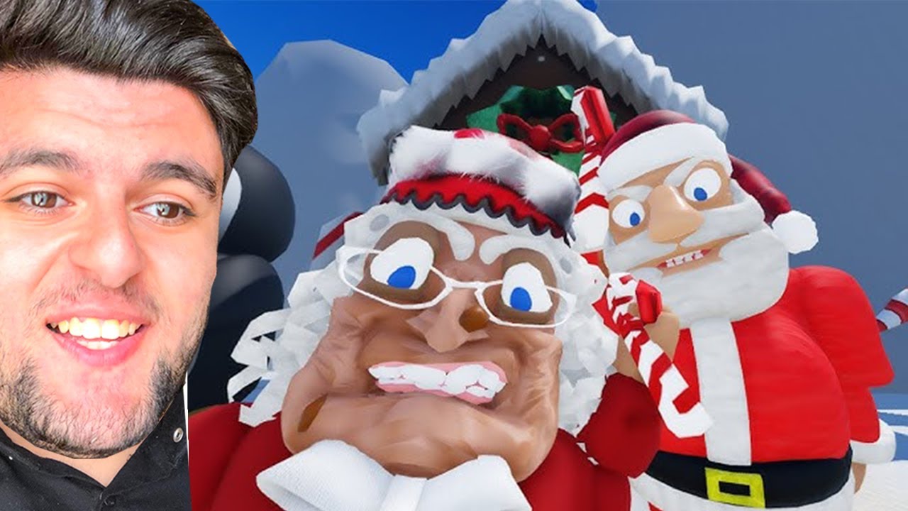 გაექეცი თოვლის ბაბუის ცოლისგან Roblox Youtube