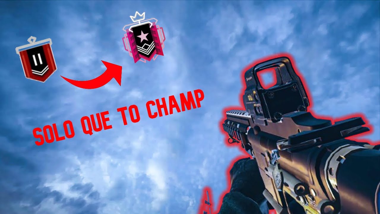 R6 solo que to champ - YouTube