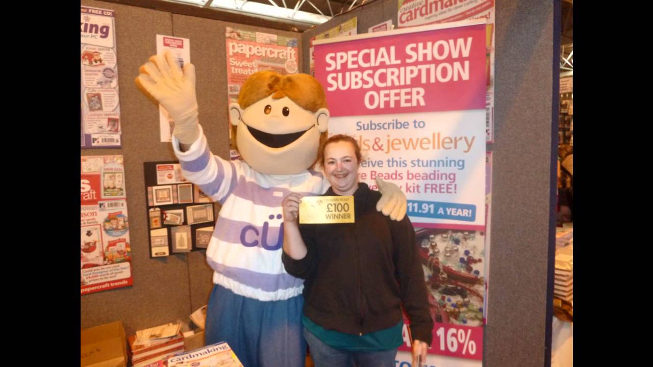 CUP TV Episode 32 - Crafty Bob at the Hobbycrafts Show, Birmingham NEC ...
