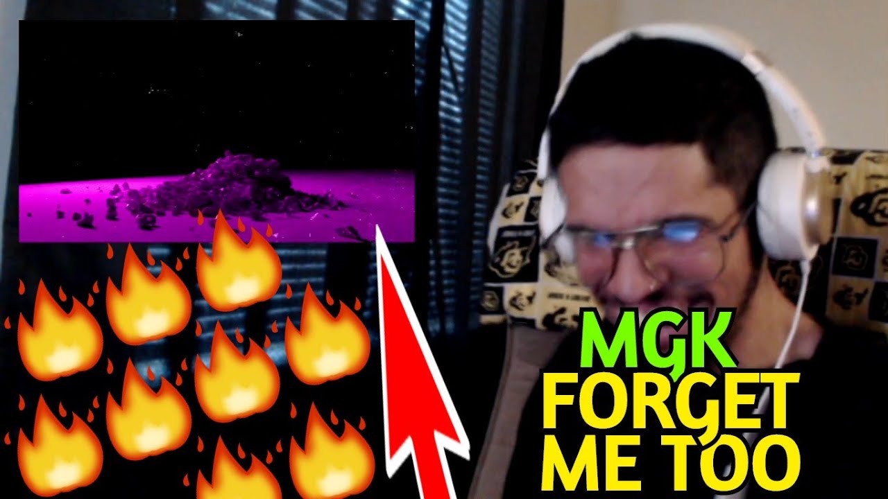 MACHINE GUN KELLY - FORGET ME TOO FT. HALSEY (OFFICIAL VISUALIZER ...
