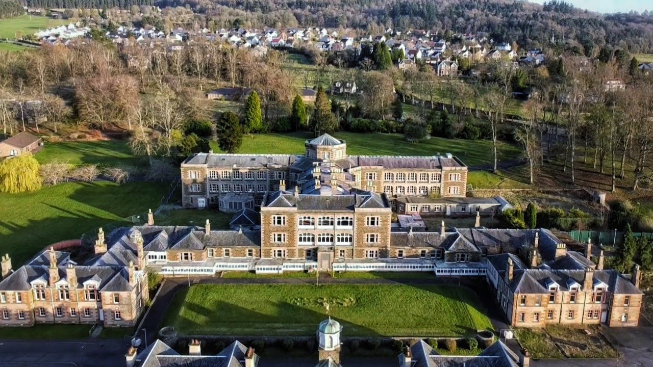 Overnight Challenge In Derelict Asylum Scotland - YouTube