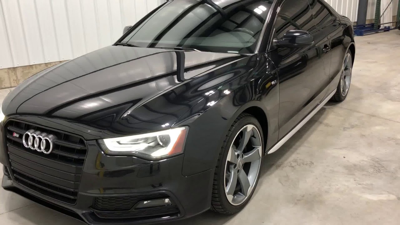 2014 Audi S5 Black Optic For Sale Holland MI. Grand Rapids MI - YouTube