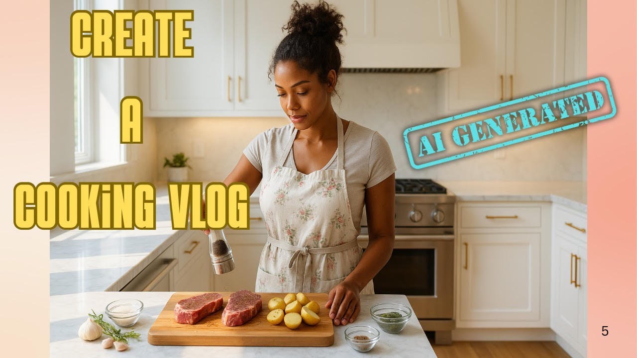Create A Realistic Cooking Vlog From Your Bed - YouTube