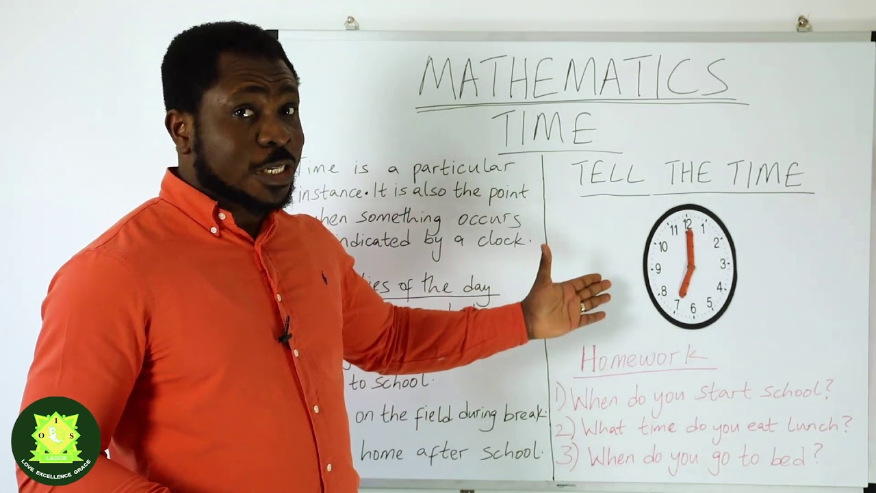 Mathematics - Time - YouTube