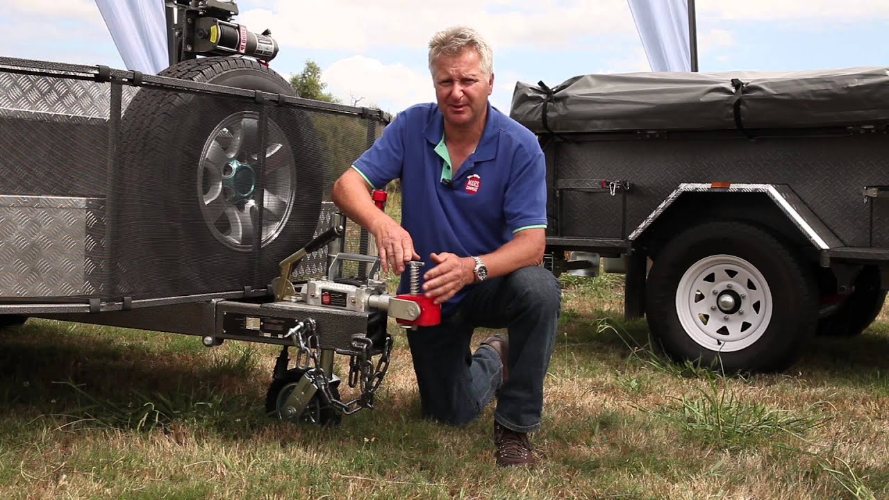 Matching trailer and towing vehicle - YouTube