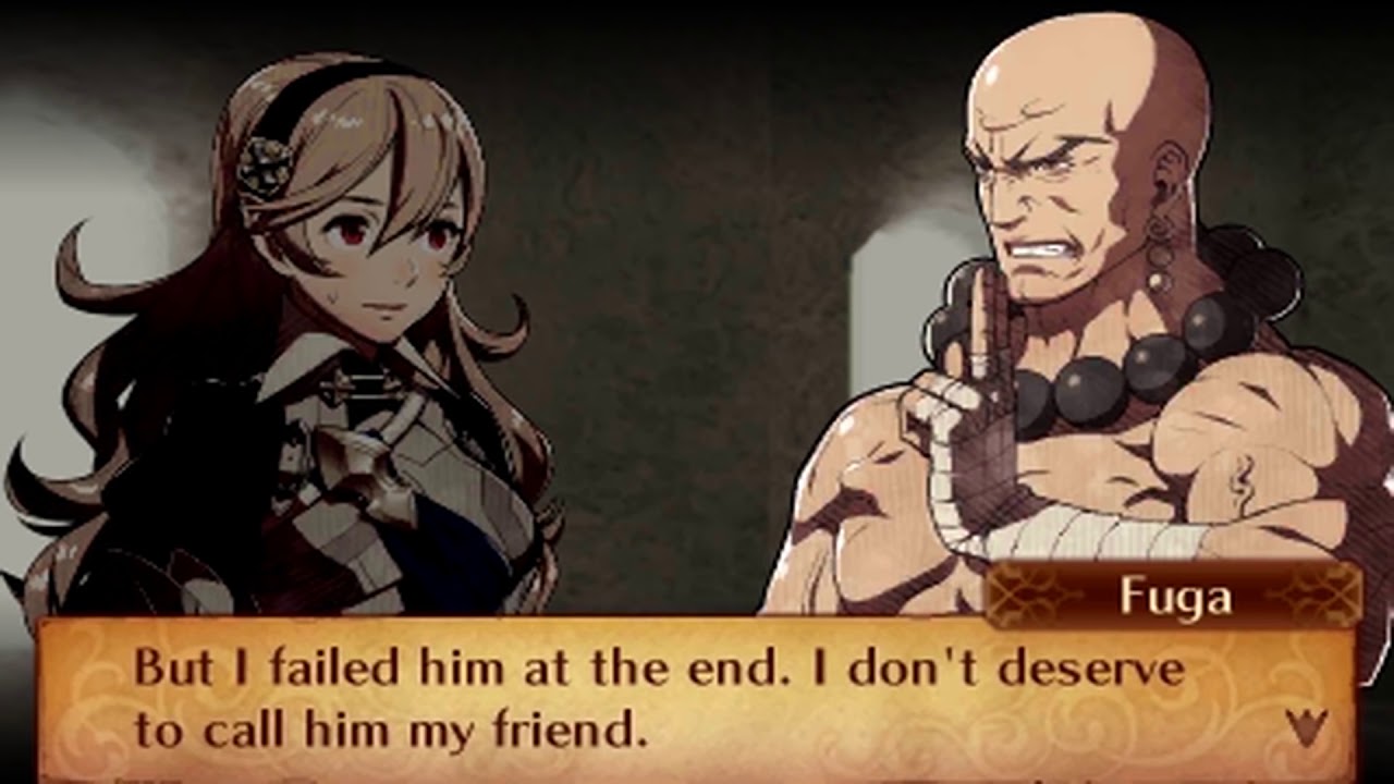 (Fire Emblem: Fates) F!Corrin & Fuga C-S Support (Fandub) - YouTube