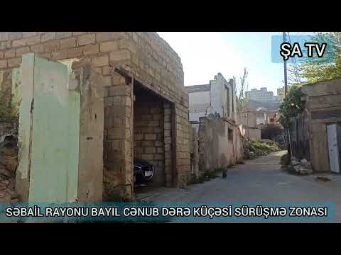 BAYIL CƏNUB DƏRƏ KÜÇƏSİ SÜRÜŞMƏ ZONASI OLSADA BƏZİ SAKİNLƏR EVLƏRİNDƏN YAŞAMAĞA DAVAM EDİR
