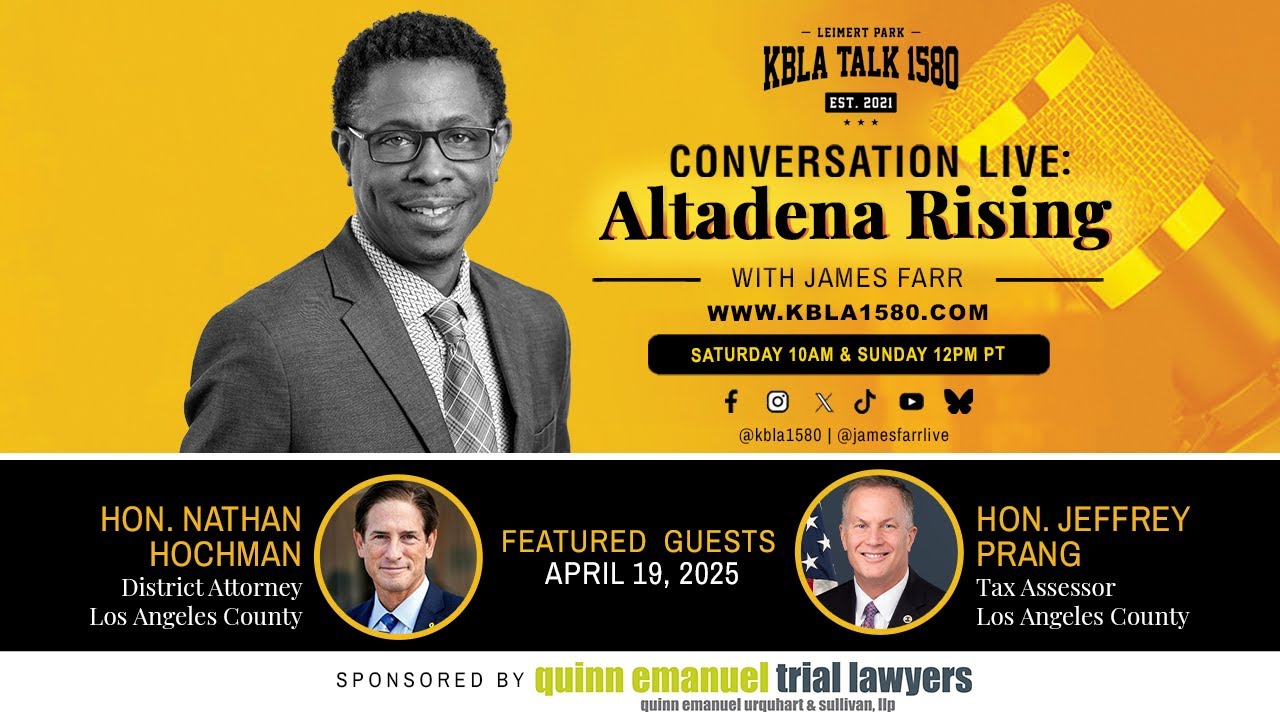 Conversation Live: Altadena Rising with James Farr (April 19, 2025 ...