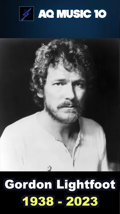 RIP Gordon Lightfoot 1938-2023 - YouTube