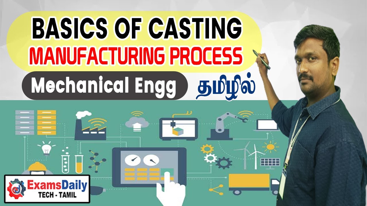 Basic of Casting | Manufacturing Process | Mechanical Engineering Exaam Online Lecture | Engg ...