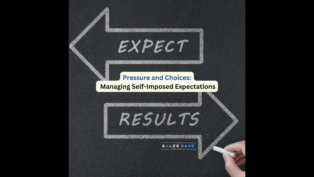 Day 19: Pressure and Choices - Managing Self-Imposed Expectations - YouTube