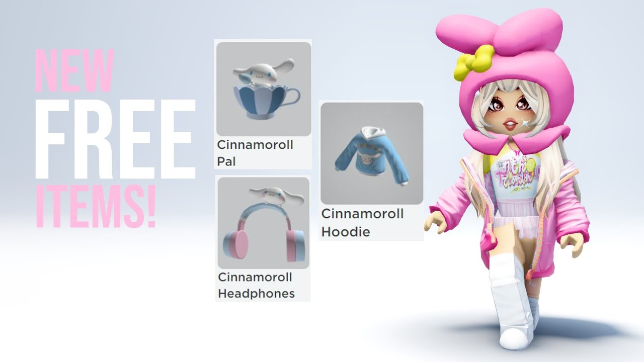 NEW FREE CUTE ITEMS YOU MJST GET IN ROBLOX!😍 ️ - YouTube