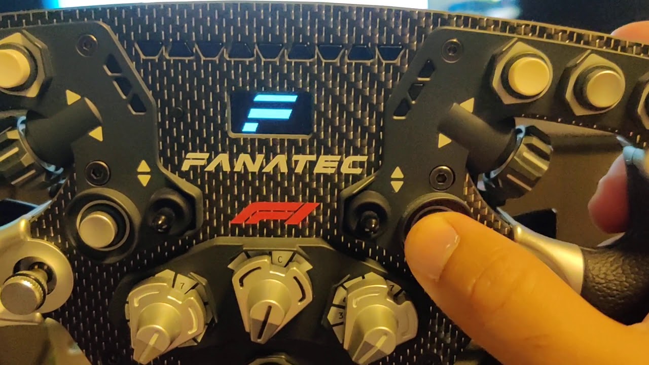 Fanatec dd1 and f1 wheel 2019 - YouTube