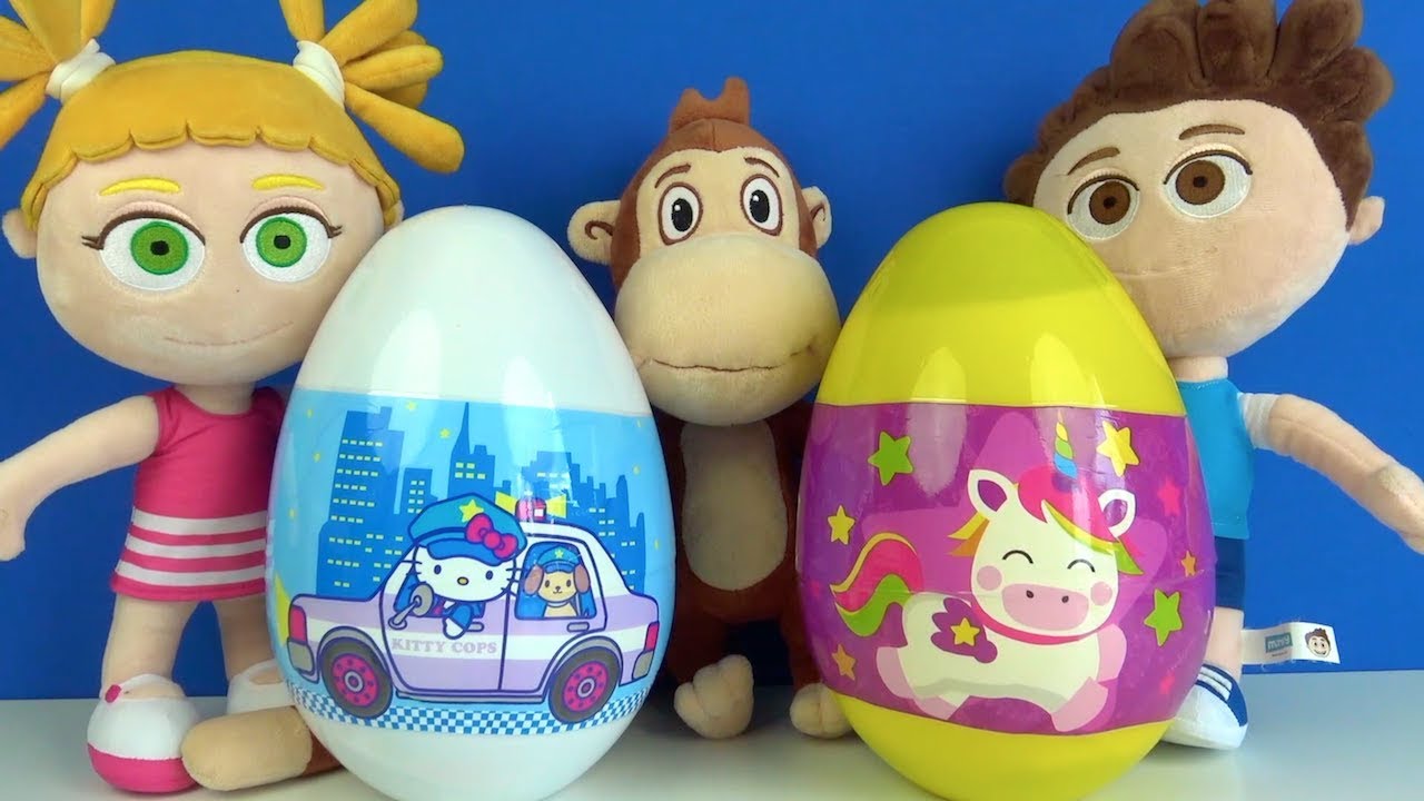 Tinky Minky Kukuli çizgi film oyuncakları ile Hello Kitty 2 dev sürpriz ...