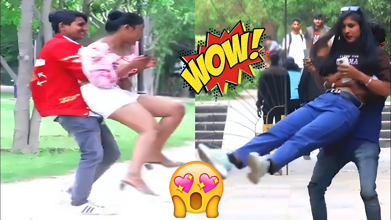 Rolling Prank On Strangers | Gone Romantic | Shoking Reaction - YouTube