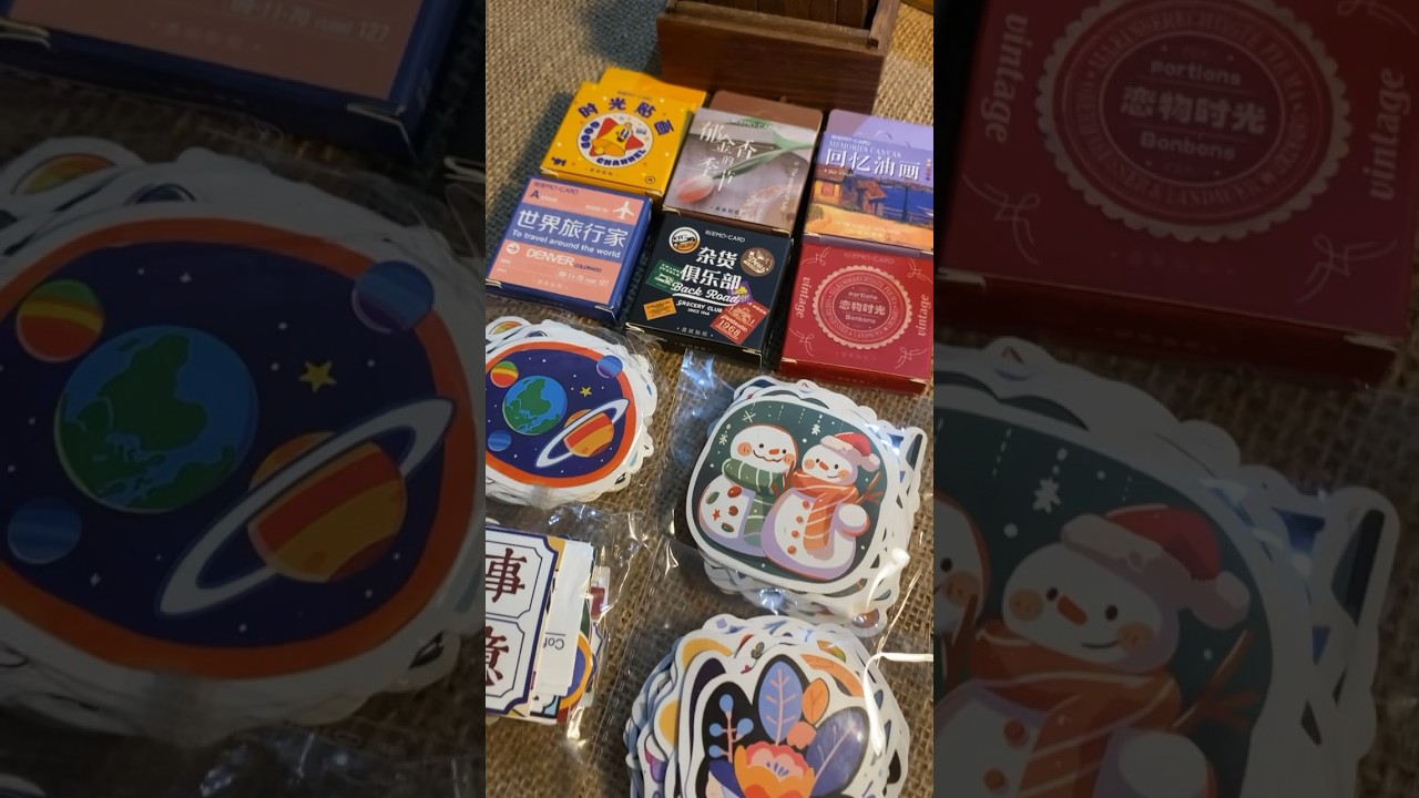 Sticker Haul-Sticker Unboxing-Vintage Sticker-Retro Sticker-Ticket ...