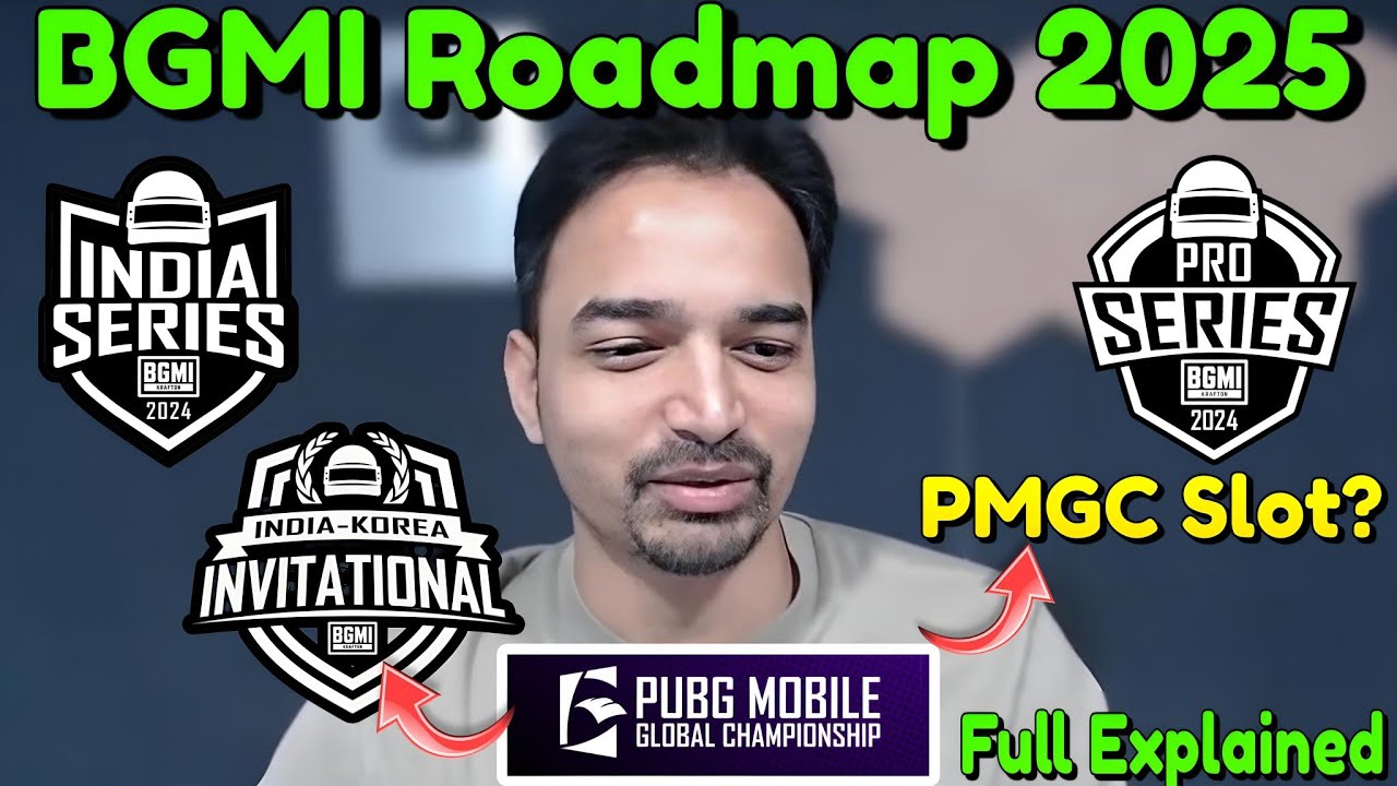 Mazy Full Explained BGMI Roadmap 2025 😍 PMGC Slot 😱 Official ...