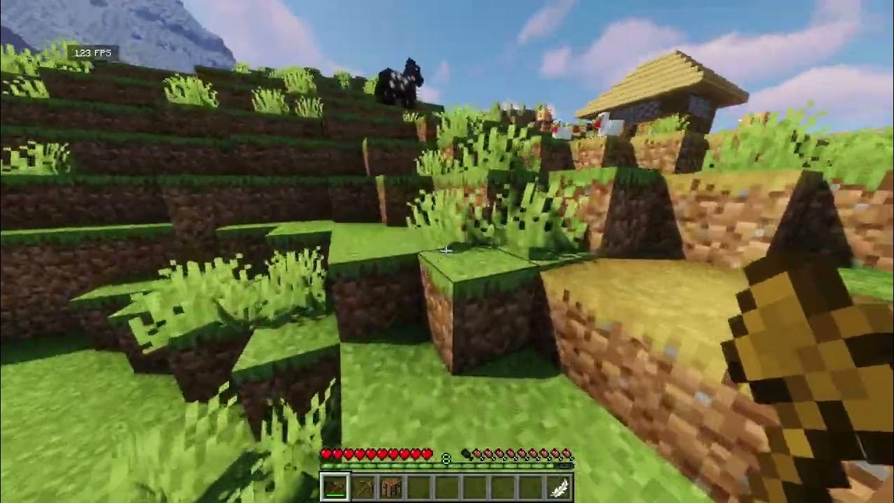 minecraft test with and without shaders test on Lenovo Legion 5 RTX ...