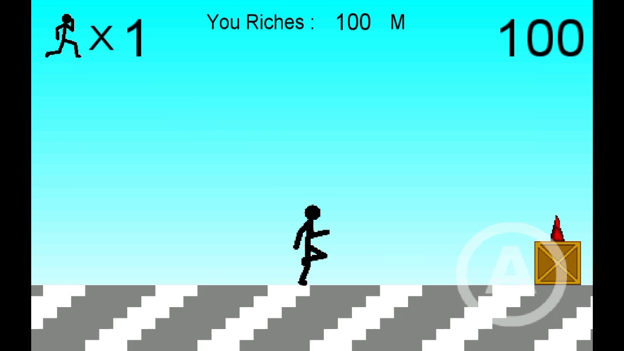 STICK RUN on Game Creator for android(game by AD PRO Production) - YouTube