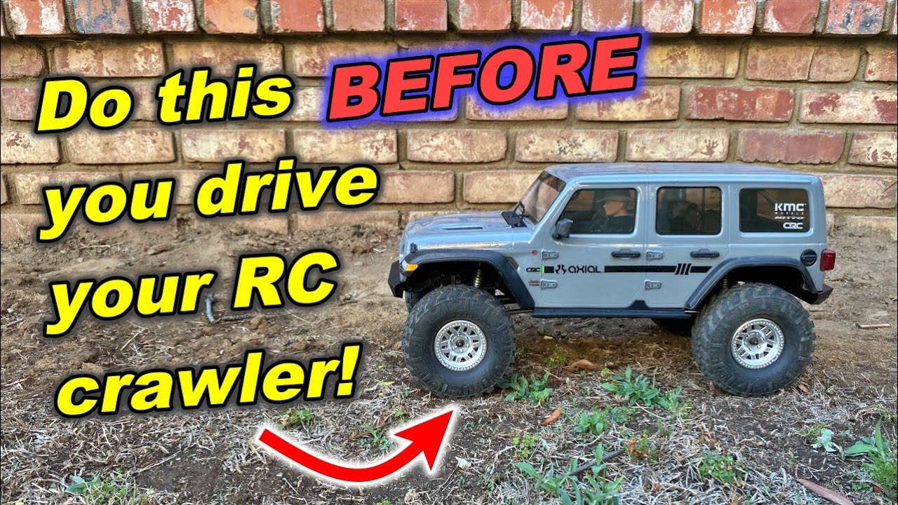 RC crawler steering calibration / end point adjustment (EPA), Spektrum ...