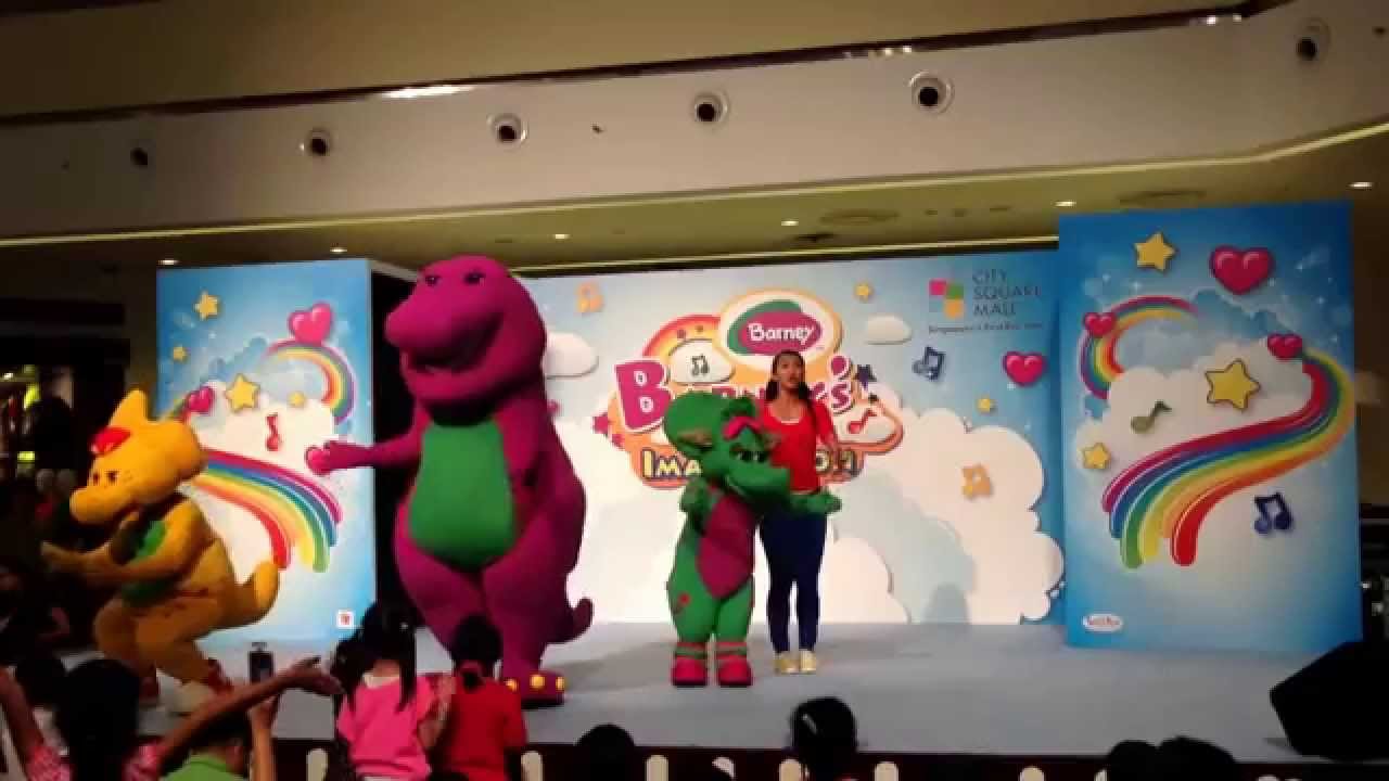 Barney city square june 2014 - YouTube