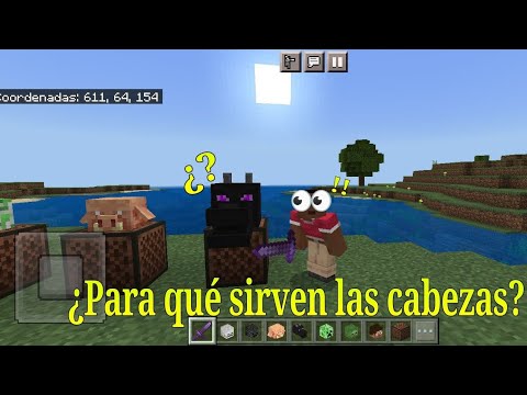 [GAMEPLAY] ¿Para qué sirven las cabezas en Minecraft? - YouTube