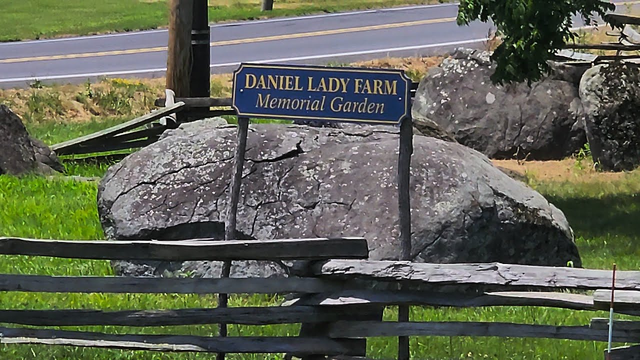 Daniel Lady Farm, Battlefield at Gettysburg Site - YouTube