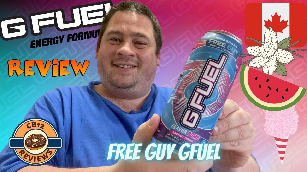🇨🇦🇺🇸 G Fuel Flavour Bomb Inspired By Free Guy #drinkreview #gfuelenergy ...