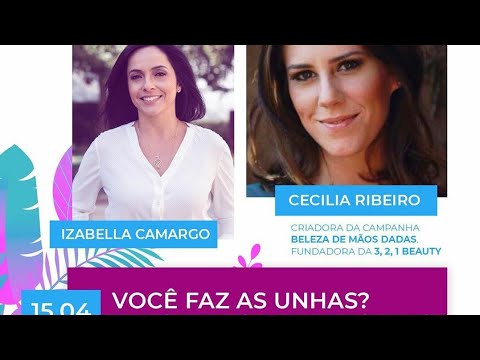 Live com Cecília Ribeiro - Criadora da campanha Beleza de mãos dadas ...