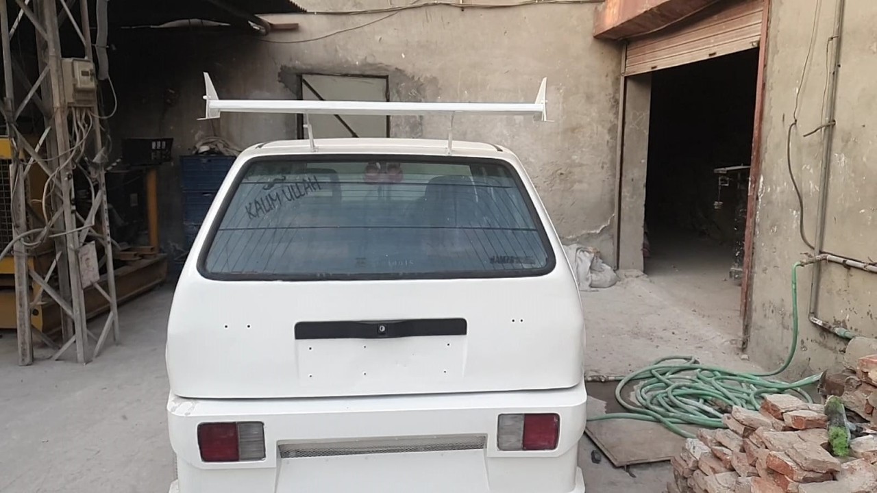 Make Iron Spoiler Wings for Car| Homemade Cheapest Spoiler Wings. - YouTube