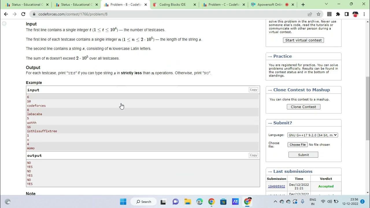 Educational Codeforces Round 139 | Codeforces todays contest | 13/12/22 ...