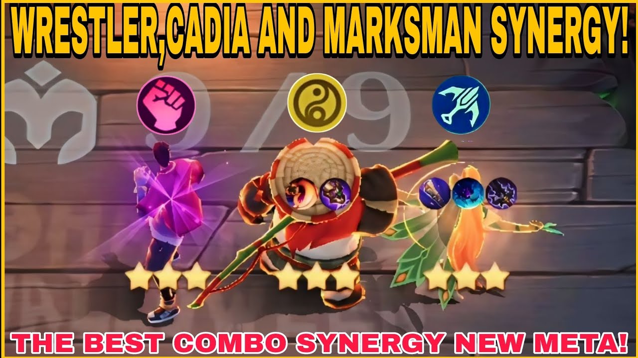 THE BEST COMBO SYNERGY,NEW META! WRESTLER,CADIA RIVERLANDS AND MARKSMAN ...