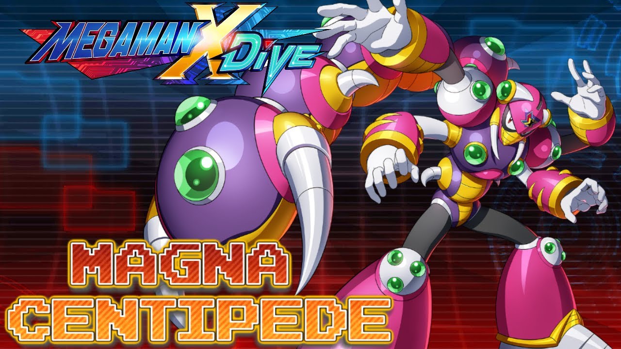 Magna Centipede - Boss Challenge: Mega Man X DiVE - YouTube