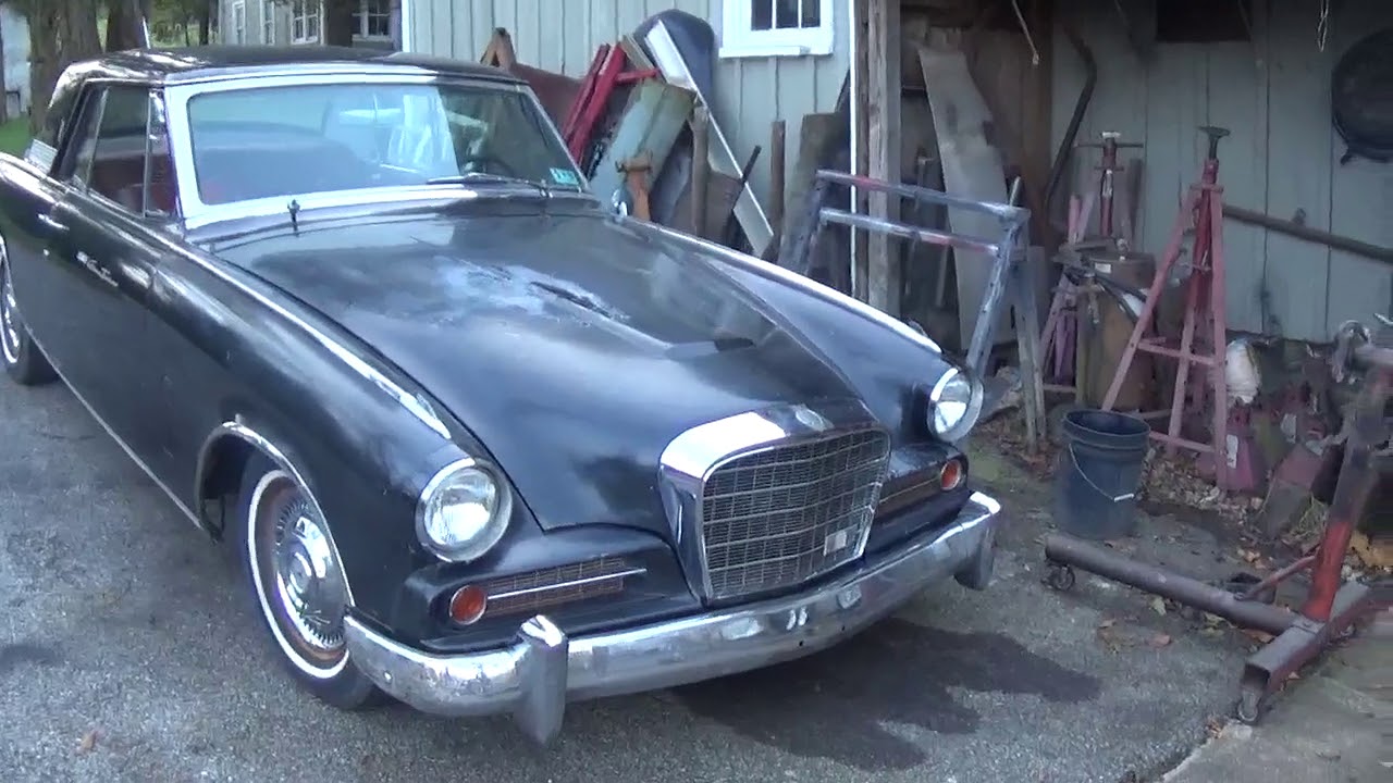 The packard goes in for major surgery at speedwell garage - YouTube