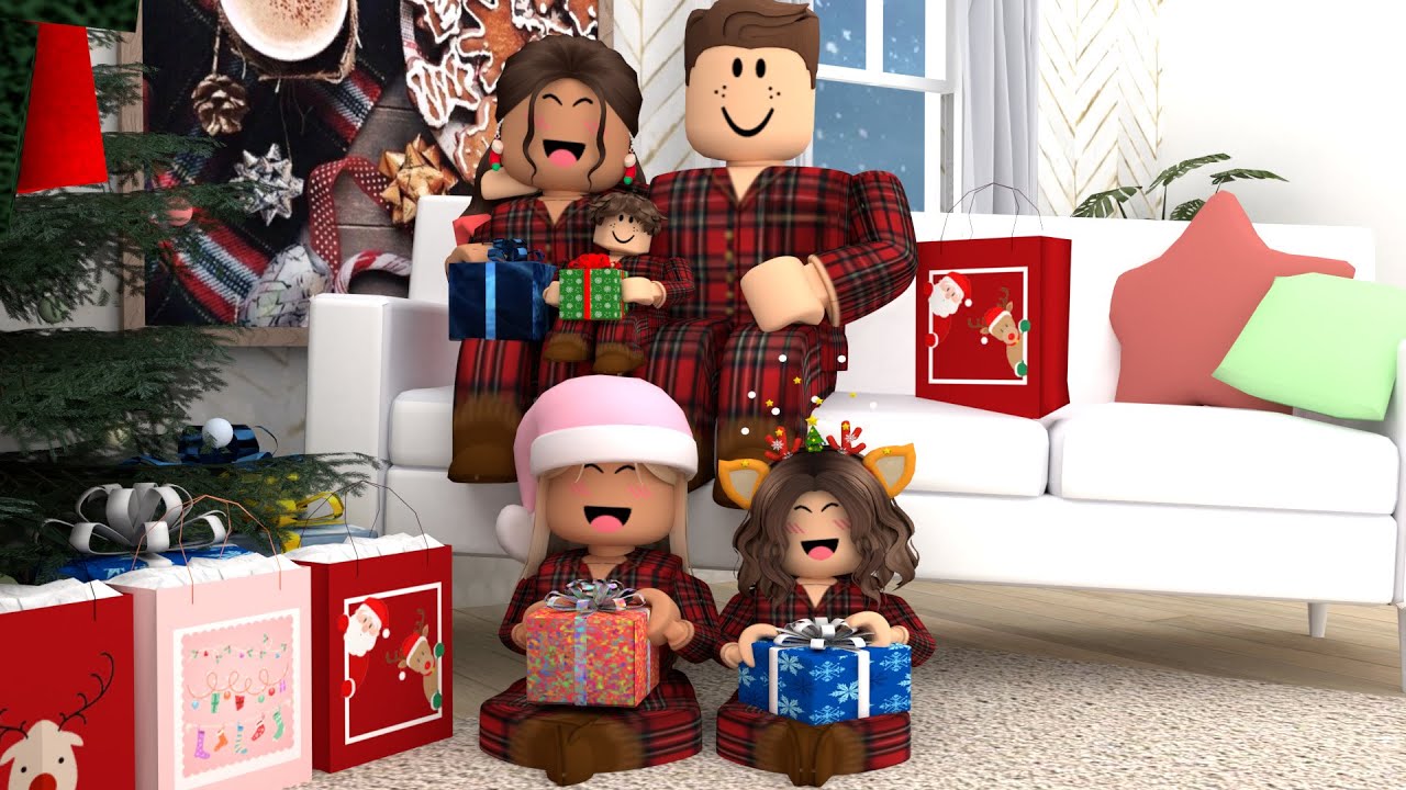 Christmas Day Family Routine! | Roblox Bloxburg Family Roleplay w ...