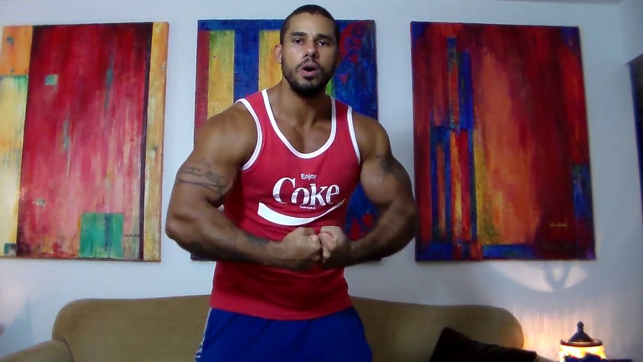 Muscle Hunk Flexing In A Coca Cola Tank Top - Official Trailer - YouTube