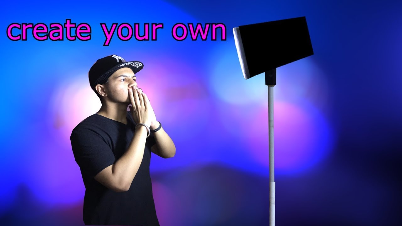 how to make simple and cheap softbox light at home with cardboard for ...