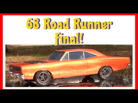 CUSTOM PAINTED 68 ROAD RUNNER #art #model #diycrafts #scalemodel #final ...