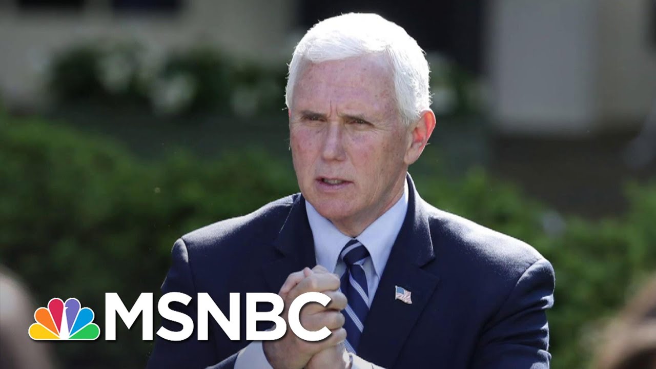 Pence Staffer Tests Positive For Coronavirus | Craig Melvin | MSNBC ...