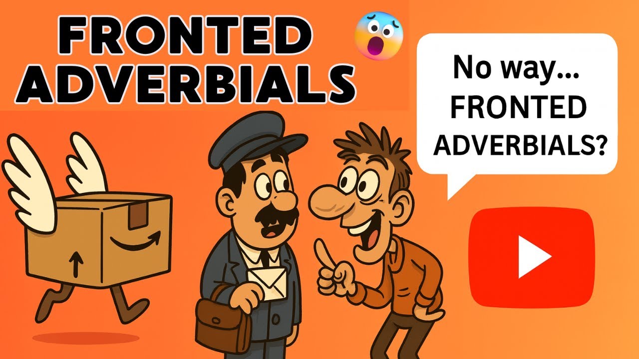 Teaching Fronted Adverbials the Fun Way! | Grammar Cartoon with Nosey ...
