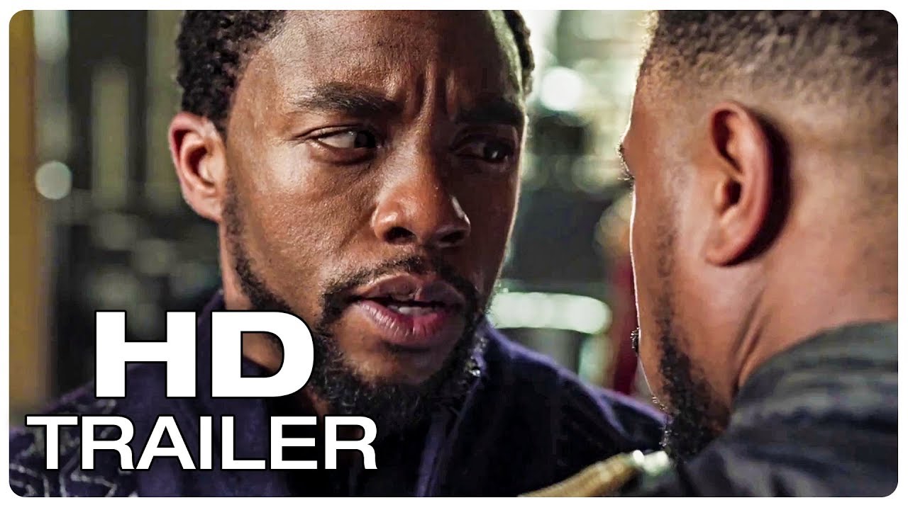 BLACK PANTHER T'Challa vs Killmonger Fight Trailer (2018) Marvel ...