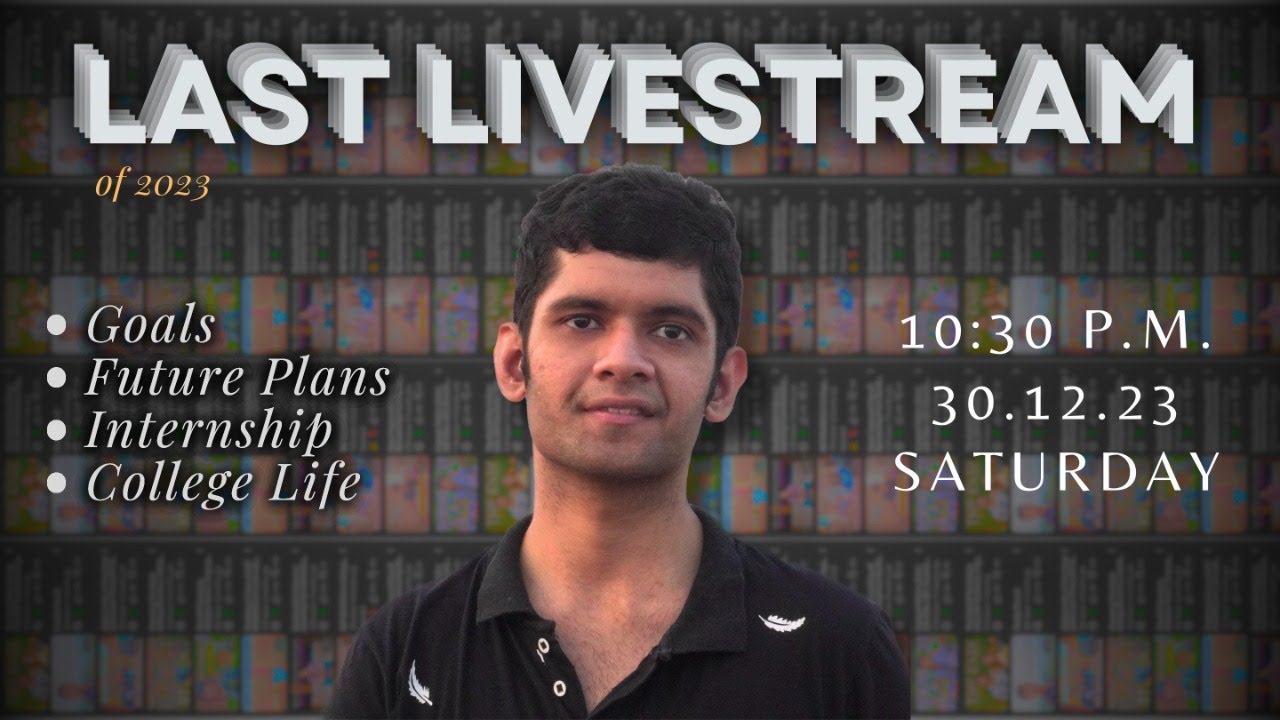 Last Livestream of 2023!! - YouTube