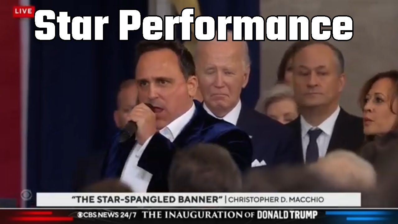 Christopher Macchio's 5-Star Performance at Trump's Inauguration - YouTube
