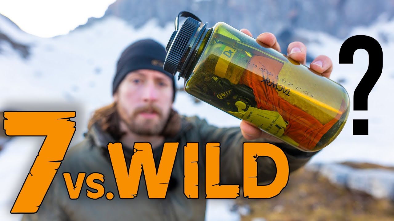 7 vs. Wild Flasche - Fits in a Bottle Challenge - Mein Wellness ...