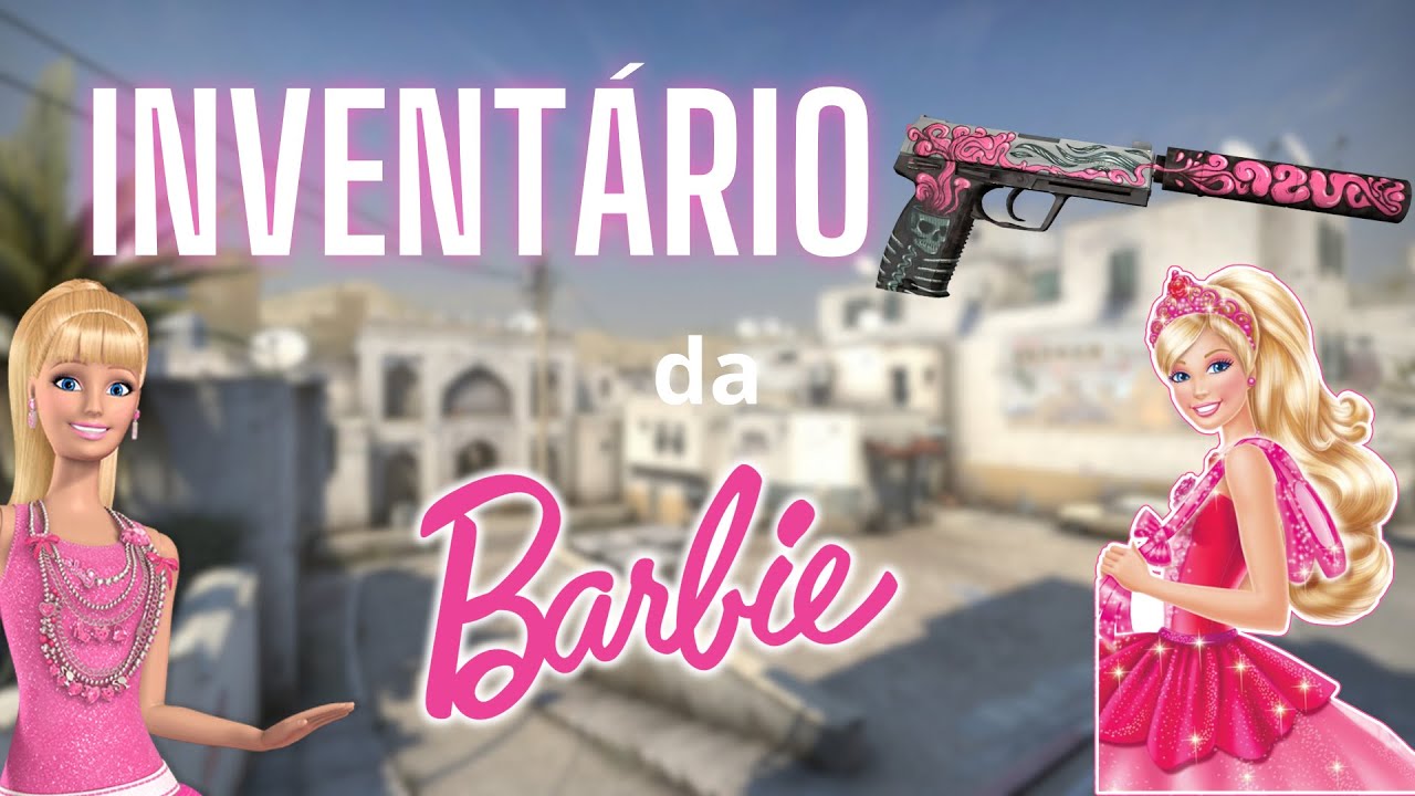 INVENTARIO DA BARBIE CSGO - Inventário Rosa (Barbie Inventory) - YouTube